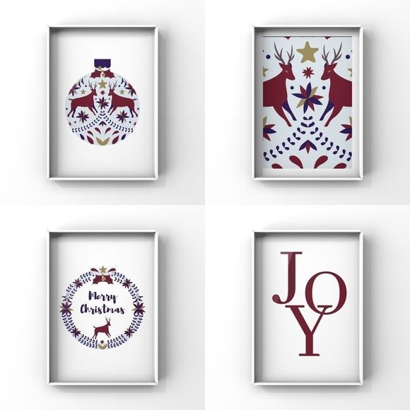 Triad Art & Design | Art | Limited Edition Modernminimalist Christmas ...